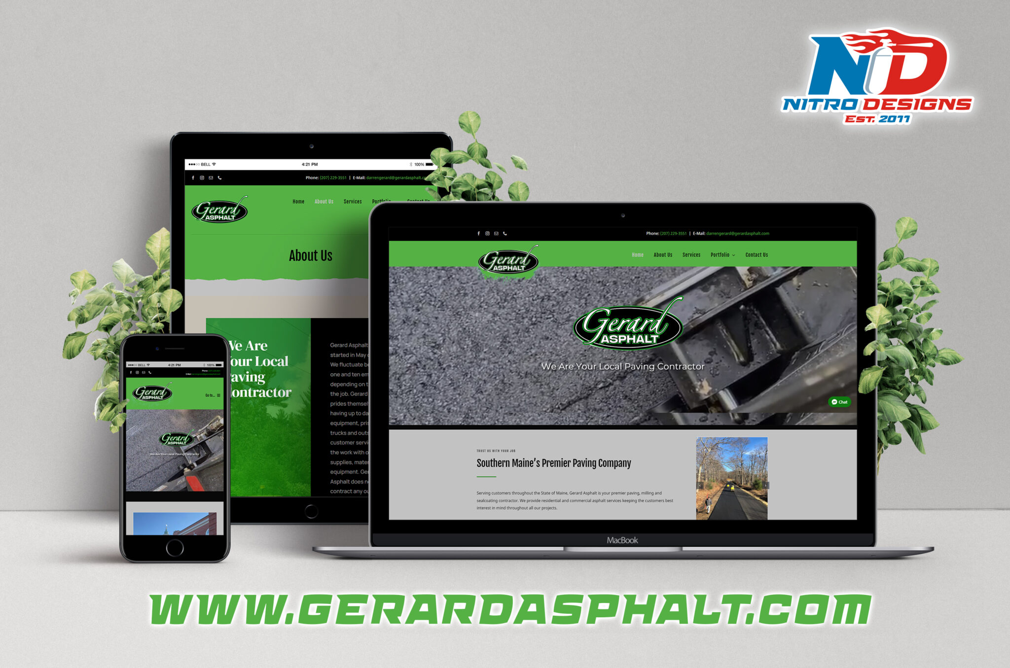 Nitro Designs - New England Web Development and Promotional Material