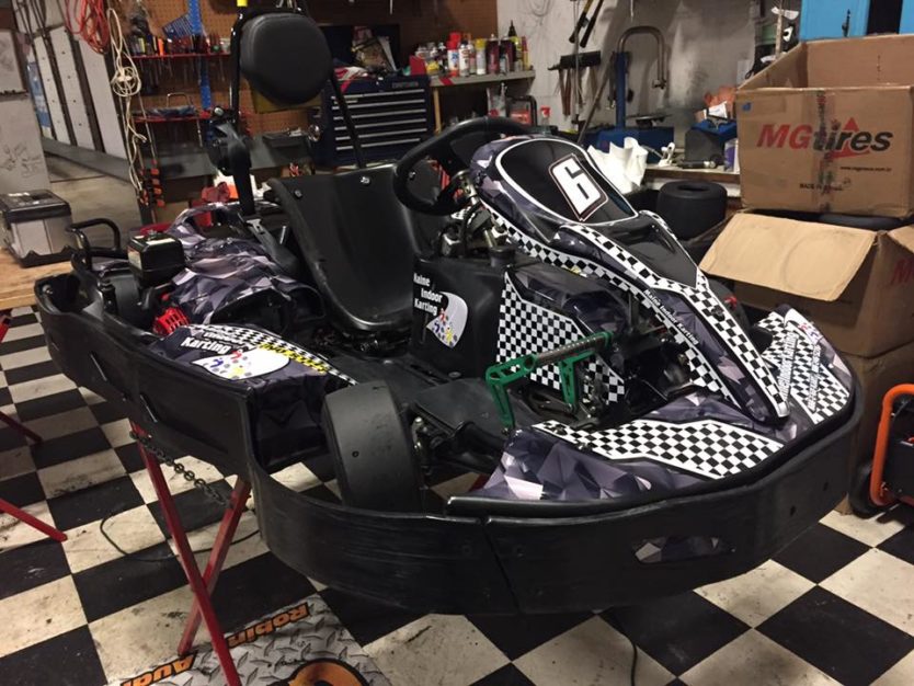 Maine Indoor Karting Go-Kart Wrap - Nitro Designs