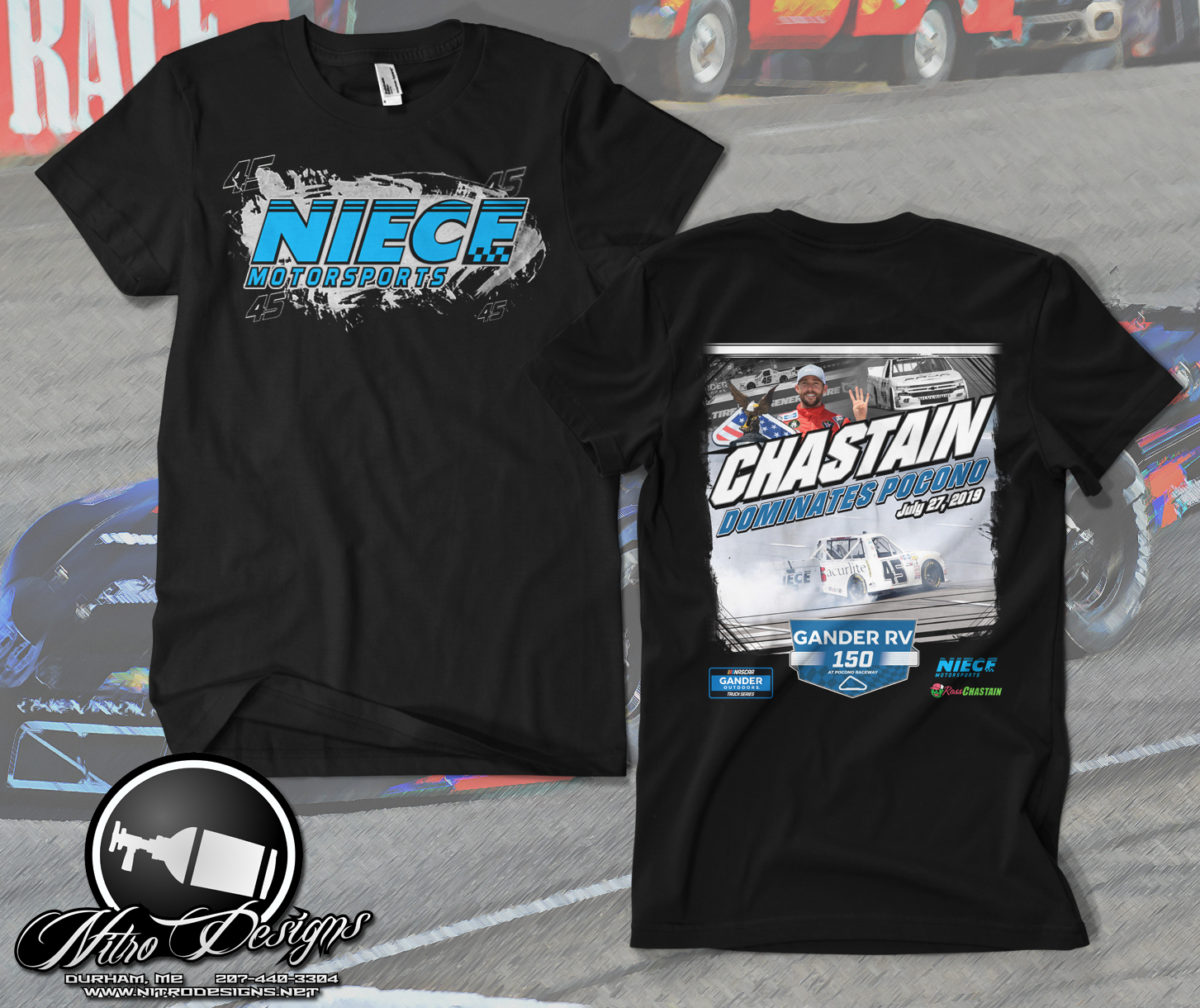 Ross Chastain Win Shirts - Nitro Designs