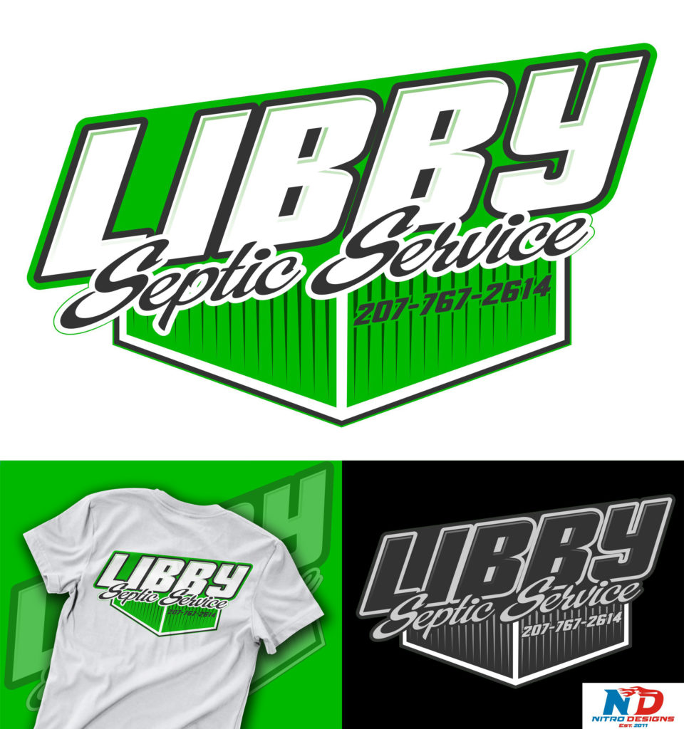 Libby Septic Logo Design - Nitro Designs