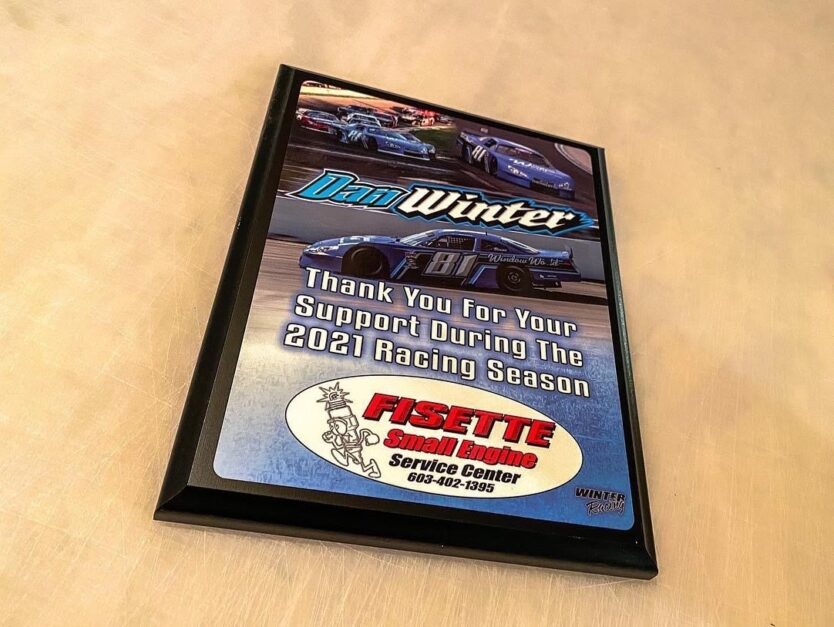 Sponsorship Thank You Plaques Nitro Designs